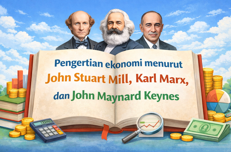 Pengertian ekonomi menurut John Stuart Mill, Karl Marx, dan John ...